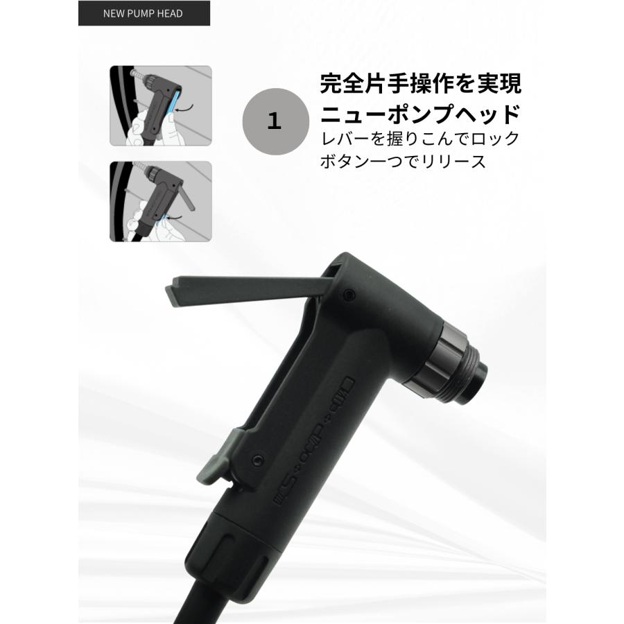 PWT 自転車 空気入れ フロアポンプ 空気圧計付 全バルブ対応 ショート コンパクト FP03S : pwt-fp03s : PWT ツールストア - 通販 - Yahoo!ショッピング