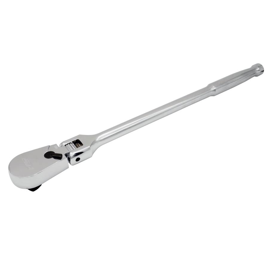 PWT PWT 1/2インチ 12.7mm ラチェットハンドル ソケットレンチ フレックス 90枚ギア 薄型ヘッド 長さ14インチ クローム ...