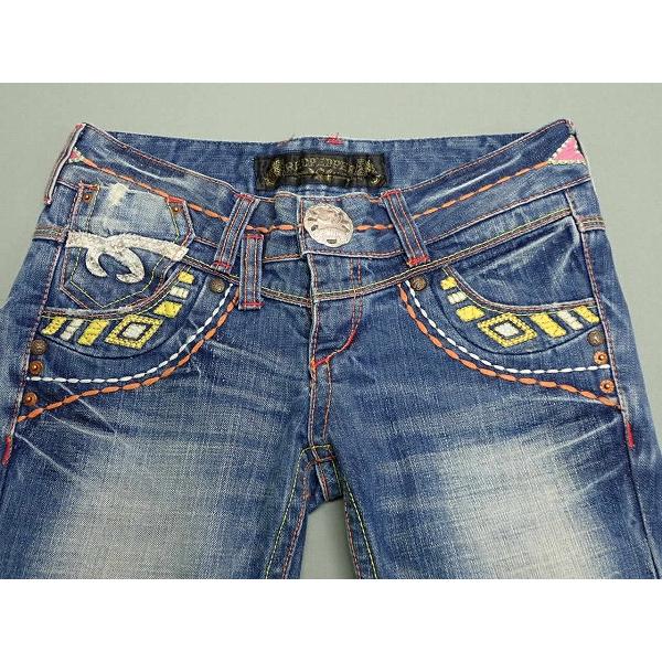 RED PEPPER REDPEPPER ジーンズ・27 レッドペッパー/ユーズド加工/ブーツカット/デニムパンツ/レディース/25*4*4-9 : QUEEN ヤフーショッピング店 - 通販 ...