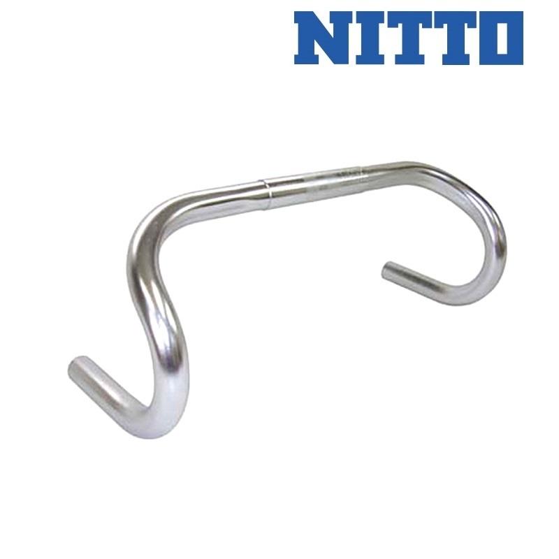 NITTO ニットー ドロップバー Neat Mod.185 シルバー : 自転車のQBEI Yahoo!店 - 通販 - Yahoo!ショッピング