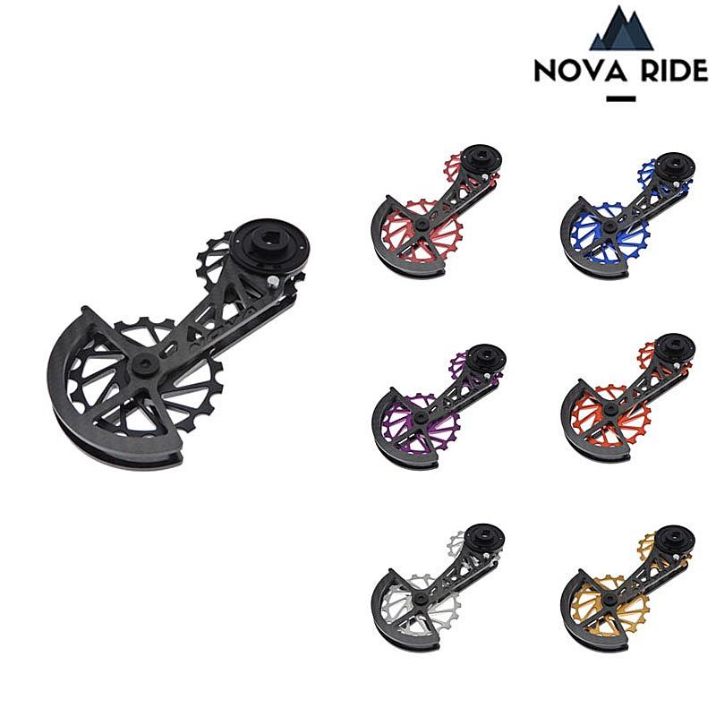 ノヴァライド OSPW（オーバーサイズプーリーホイール） SRAM AXS RED/FORCE 12速用 ビッグプーリー NOVA RIDE ...