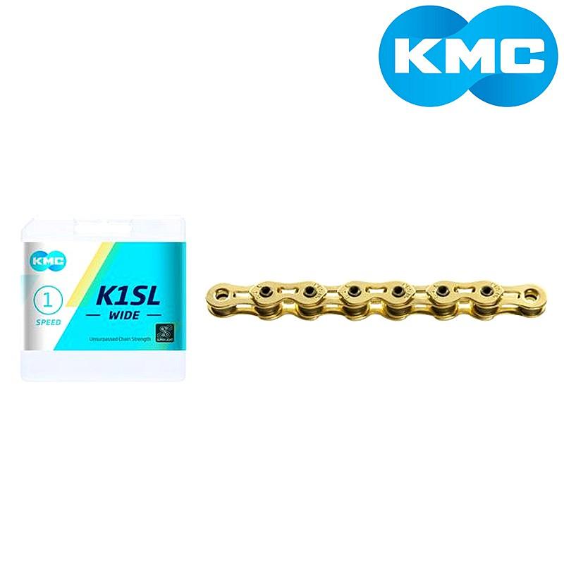 KMC（車） ケーエムシー K1SL WIDE 112L TI-GOLD KMC : 自転車のQBEI Yahoo!店 - 通販 - Yahoo!ショッピング