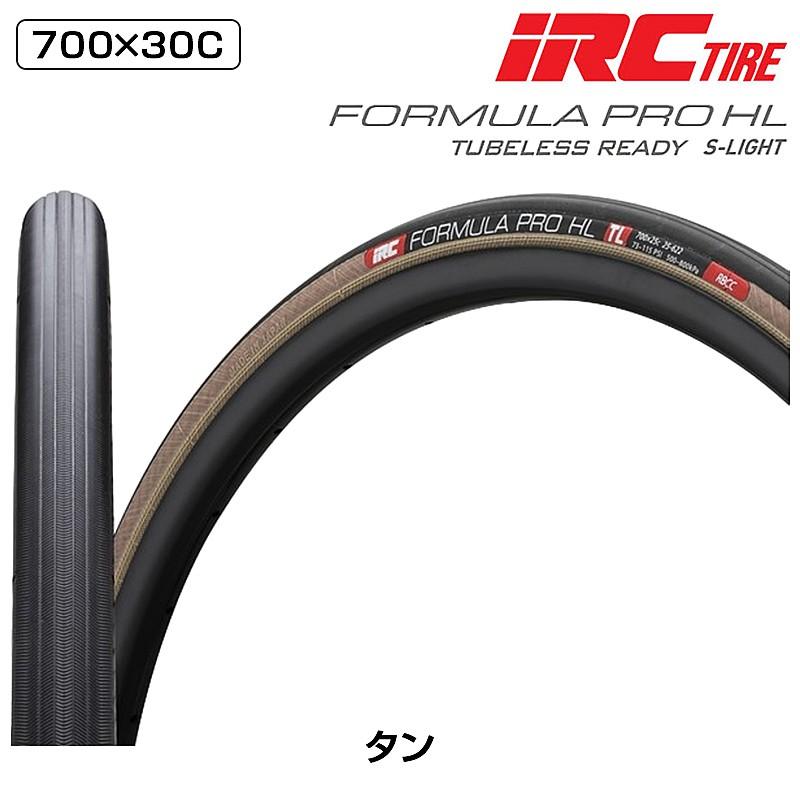 IRC アイアールシー FORMULA PRO HL （フォーミュラプロHL）RBCC 700×30C チューブレス : 自転車のQBEI Yahoo!店 - 通販 - Yahoo!ショッピング