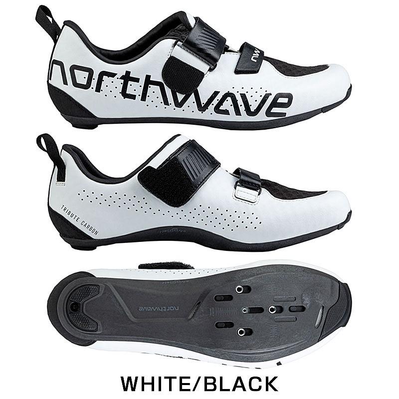 NORTHWAVE ノースウェーブ TRIBUTE CARBON （トリビュートカーボン）トライアスロン用SPD-SLビンディングシューズ 重量：252g : 自転車のQBEI Yahoo!店 ...