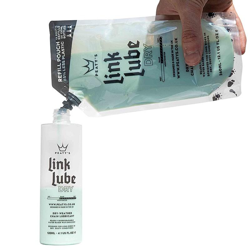 ピーティーズ LINKLUBE DRY REFILL POUCH （リンクルブドライリフィルパウチ） Peaty’s : 自転車のQBEI Yahoo!店 - 通販 - Yahoo!ショッピング