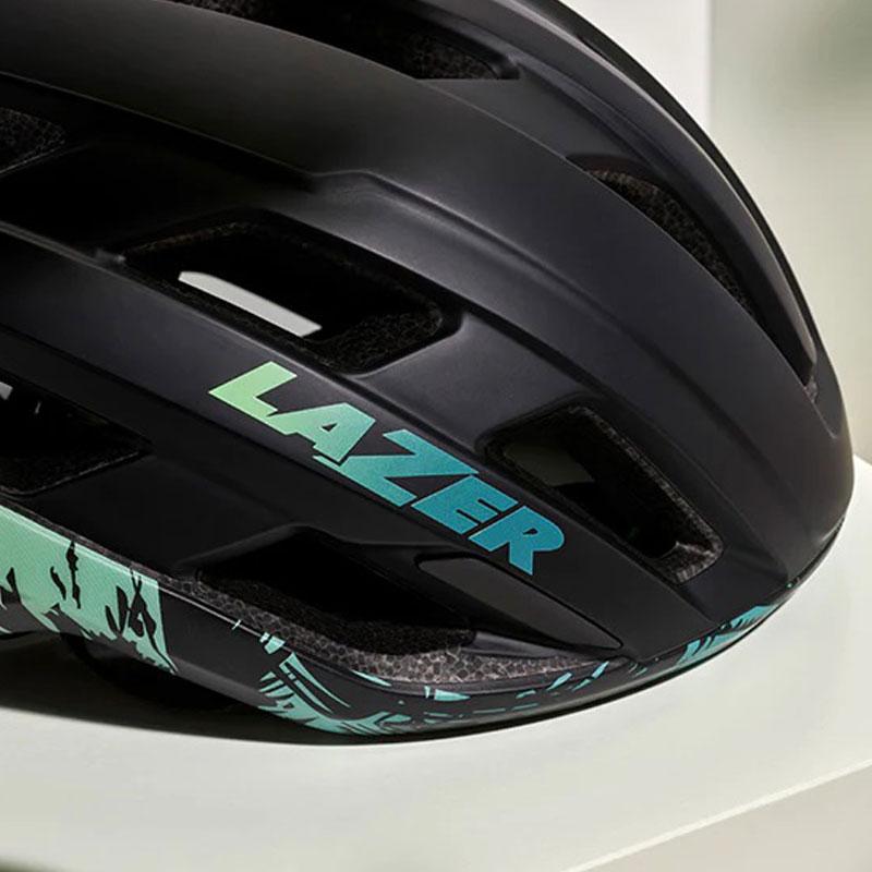 レーザー Strada KC AF（ストラーダKCアジアンフィット）トロピカルリーブス 限定カラー LAZER :pi-811270:自転車の ...