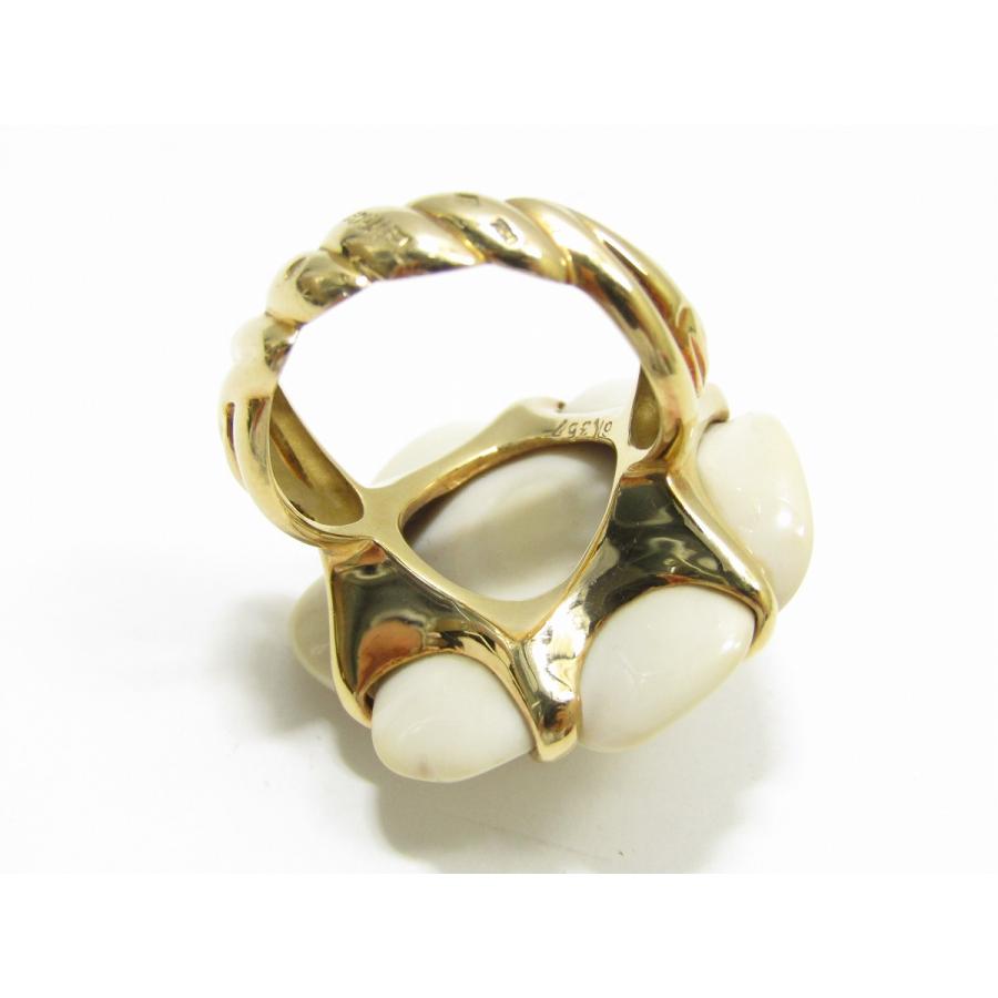 状態良好 CHANEL シャネル カルセドニー カメリアモチーフ リング 750 K18 13.4g 約12.5号 : z-3030-o : リサイクルショップフリマックス - 通販 ...