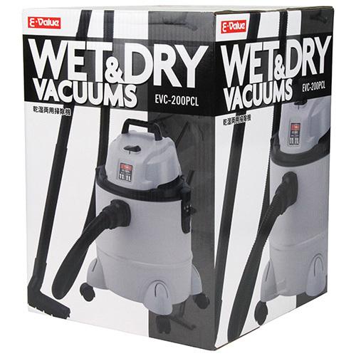 E-VALUE 乾湿両用掃除機20L EVC-200PCL 【4977292489232】 : Qiiccky Yahoo!店 - 通販 - Yahoo!ショッピング