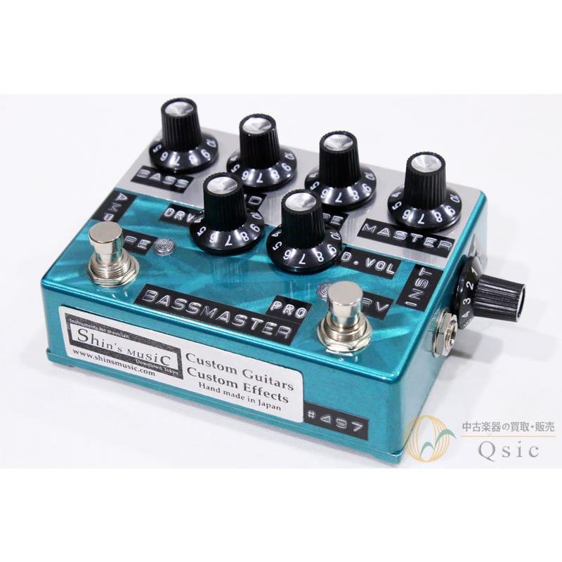 [新品同様] Shin's Music Bass Master Preamp Pro Emerald Scratch / Vint Knob ...