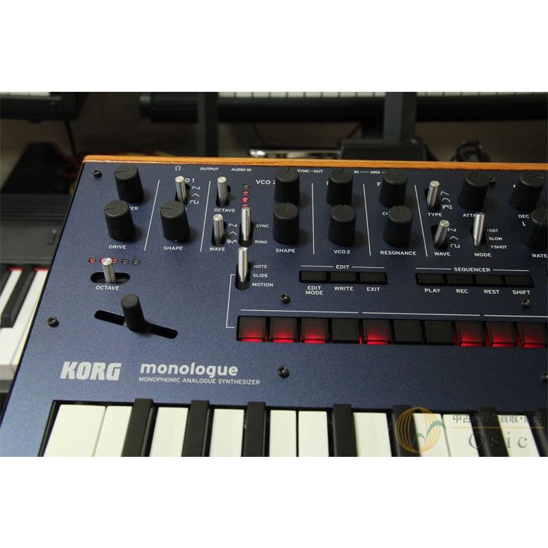 [中古] KORG monologue Dark Blue [VJ125] : 中古楽器専門店Qsic - 通販 - Yahoo!ショッピング