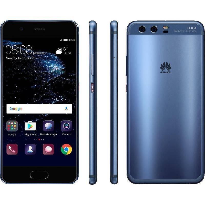 「新品 未使用品」Huawei(ファーウェイ) P10 VTR-L29 Dazzling Blue ダズリングブルー[LTE対応] [SIM ...