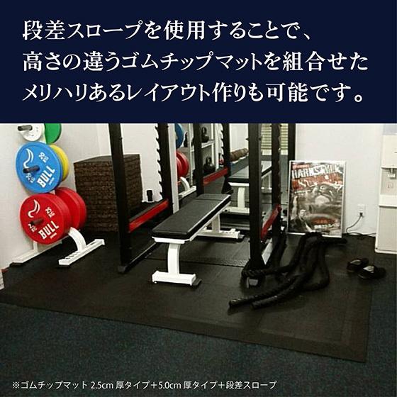 ゴムマット Newゴムチップマット 50 × 50cm ( 5cm厚 ) SLDS ゴムマット Newゴムチップマット 50 × 50cm ( 5cm厚 ) SLDS