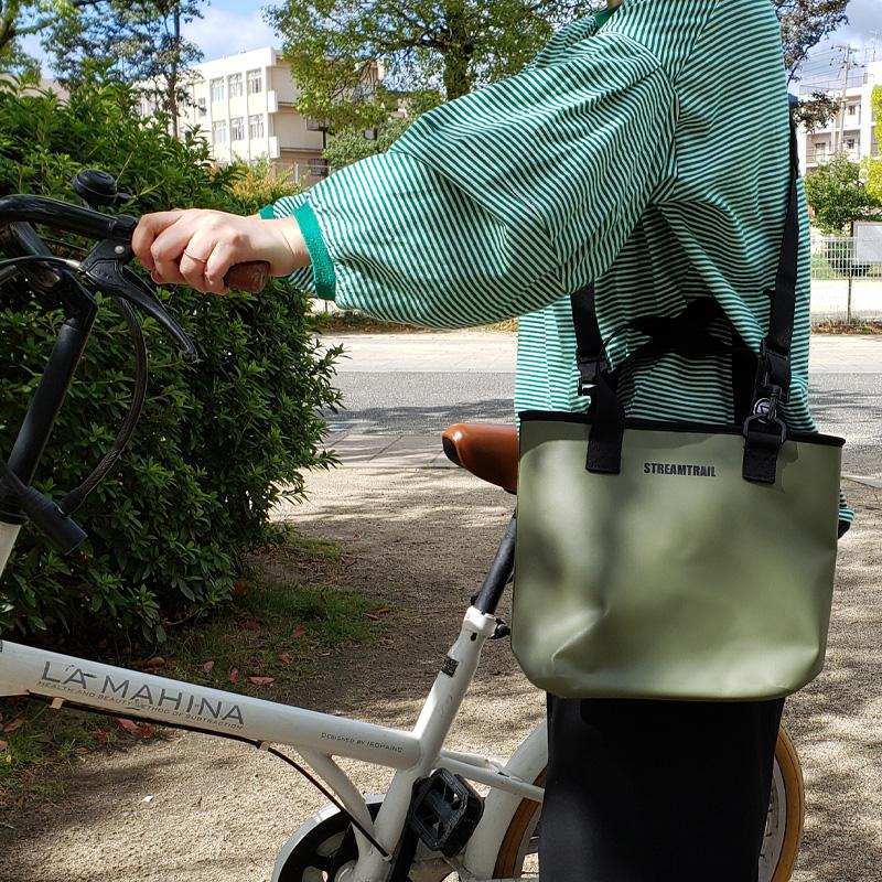 STREAM TRAIL トートバッグ ショルダーバッグ トート ショルダー ストリームトレイル ボニート BONITO 防水バッグ 防水 キャンプ : quattro・angoli - 通販 ...