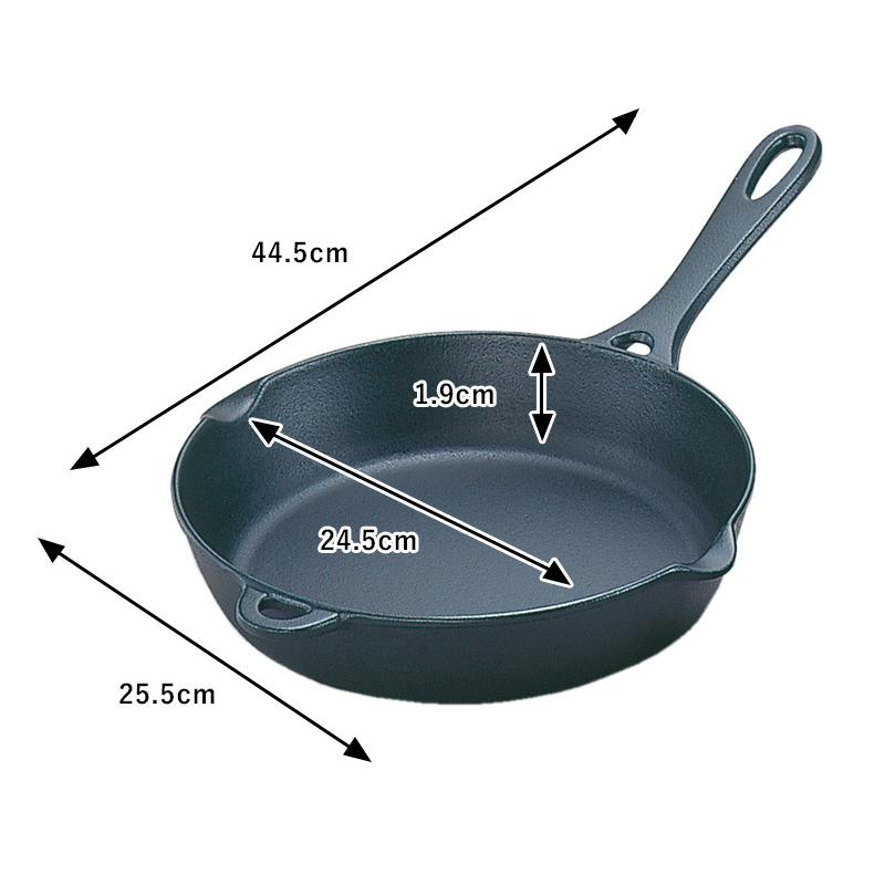 岩鋳 Iwachu フライパン24cm スキレット 南部鉄器 鉄フライパン キッチン用品 調理器具 鉄製フライパン 鉄 IH対応 : flypan24 : quattro・angoli ...