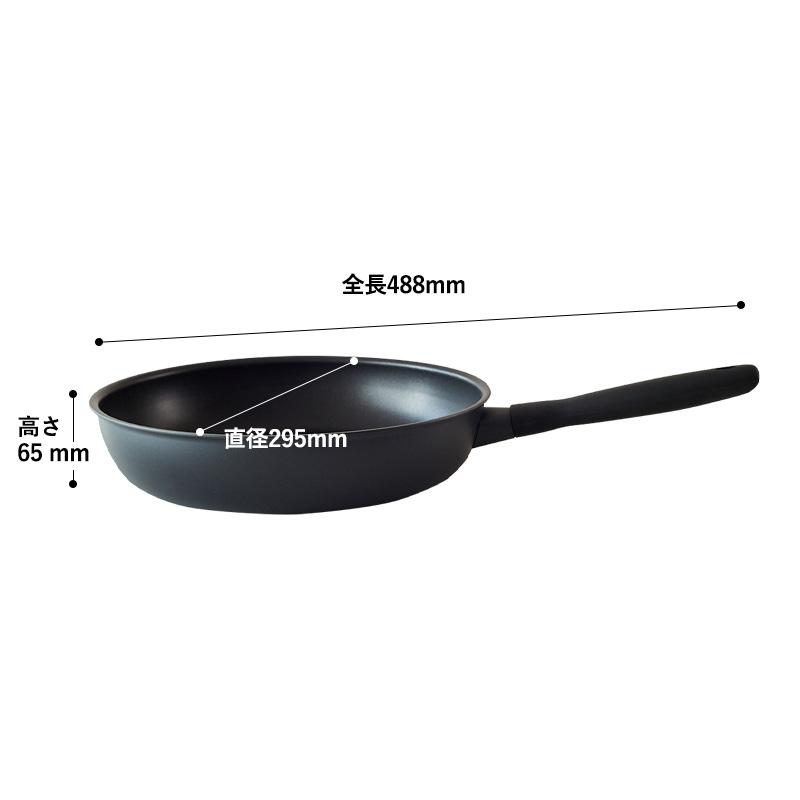 MEYER フライパン 28cm マイヤー ミッドナイト | ガス IH対応 調理器具 キッチンツール オール熱源対応 PFOAフリー テフロン フッ素 焦げ付かない ロングセラ ...