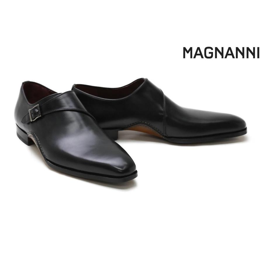 [サイズ交換片道無料]マグナーニ / MAGNANNI メンズ ドレスシューズ 15161gy マグナーニ × クインクラシコ/サイドモンク ...