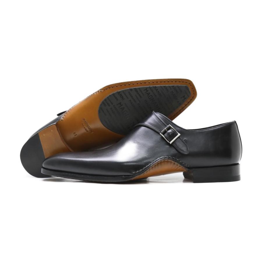 [サイズ交換片道無料]マグナーニ / MAGNANNI メンズ ドレスシューズ 15161gy マグナーニ × クインクラシコ/サイドモンク ...