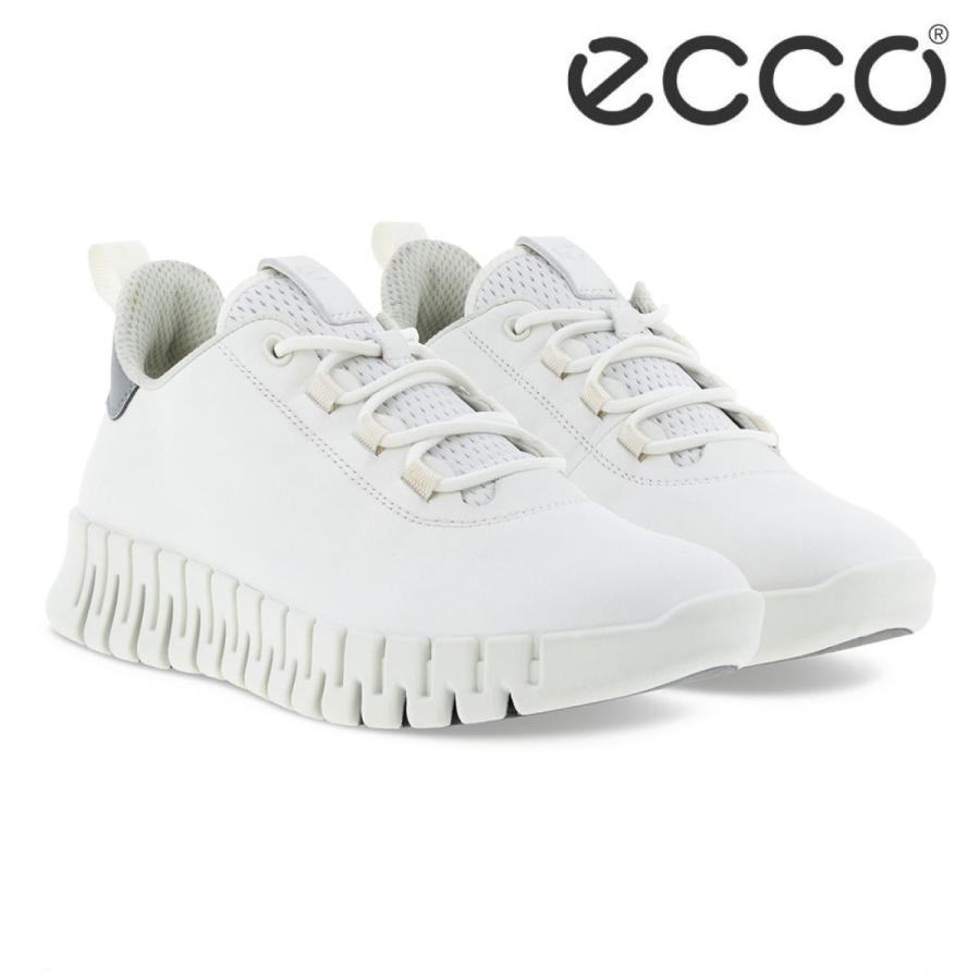 ecco エコー レディース グルーヴ ホワイトライトグレー ECCO 218203 whlgy : Queen Classico Yahoo!ショップ - 通販 - Yahoo!ショッピング