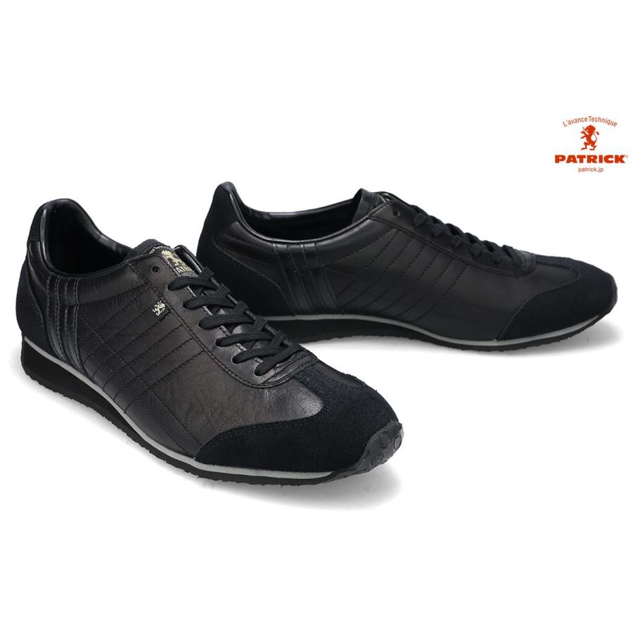 PATRICK パトリック メンズ スニーカー アイリス_BLK ブラック 国産(日本製) 232511 : Queen Classico ...