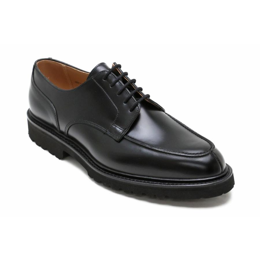 CROCKETT&JONES（クロケット＆ジョーンズ） メンズ ドレスシューズ 28717a ダラム ブラック 英国製 : 靴のクインクラシコ ...
