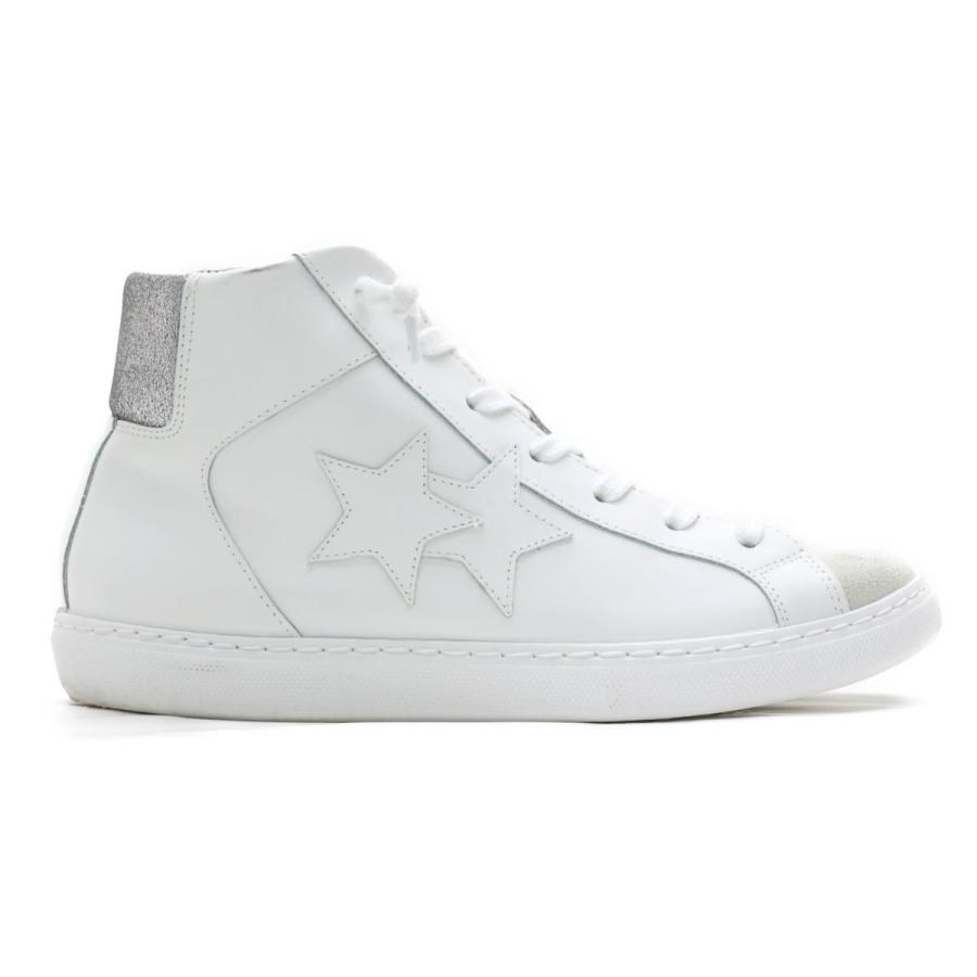 2STAR 2☆スター / 2☆STAR メンズ レディース ユニセックス 男女兼用 スニーカー 2s075 whivsv ハイカットレザー ...