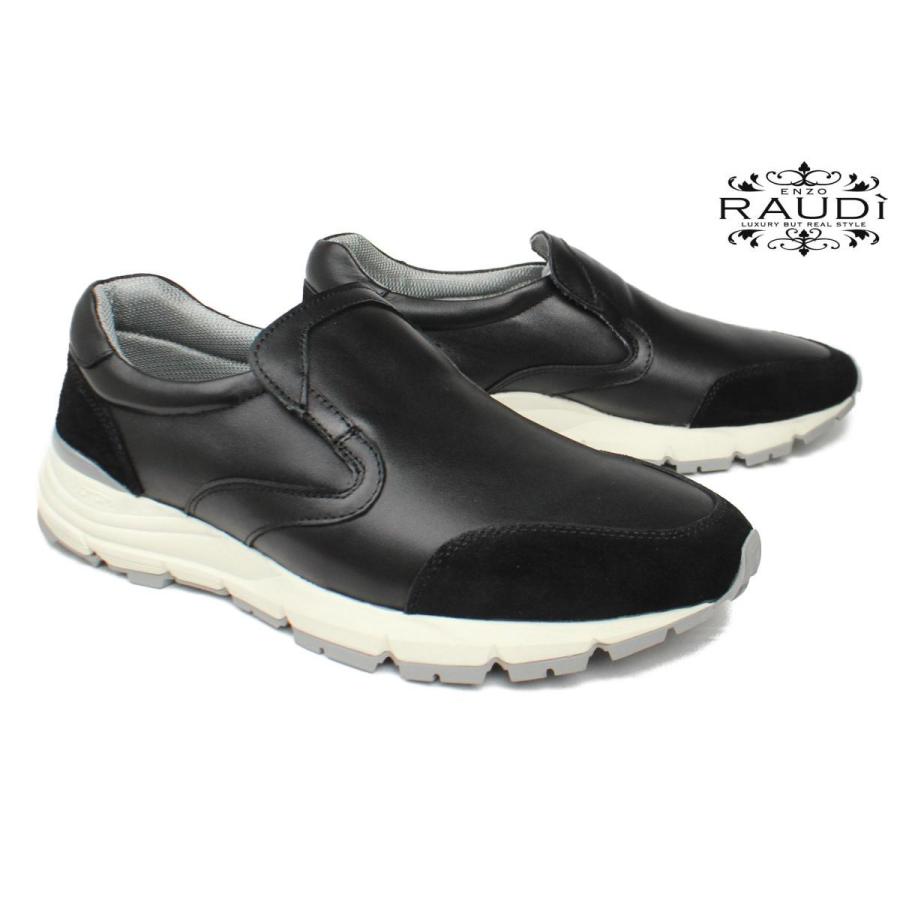 ラウディ メンズ カジュアルシューズ スリッポンスニーカー ブラック RAUDi 44302i bk : 44302ibk : Queen Classico Yahoo!ショップ - 通販 ...