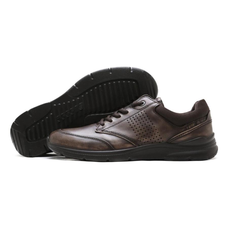 ecco エコー / ECCO メンズ ドレスシューズ 511734 cobr エコー/レザースニーカー ココアブラウン : Queen ...