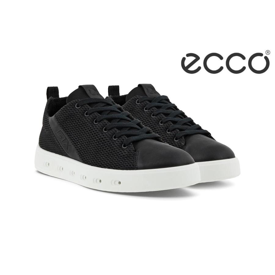 ecco エコー メンズ スニーカー エコー/レザースニーカー ブラックブラック ECCO 520804 bkbk : Queen Classico Yahoo!ショップ - 通販 ...