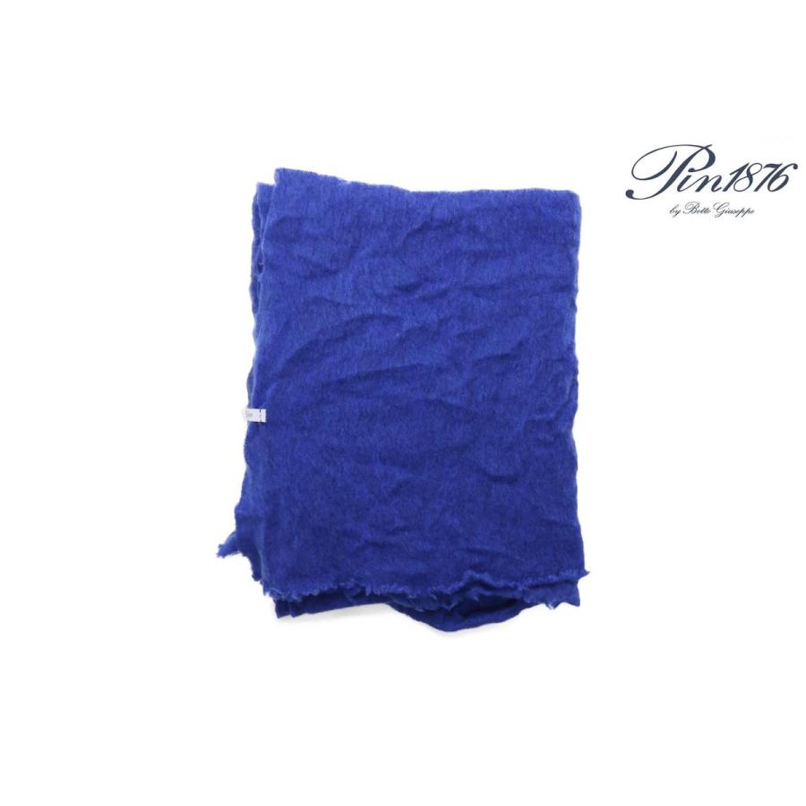 ピン1876 革小物 カシミヤ ストール ブルー イタリア製 Pin1876 5560205 bl : 5560205bl : Queen ...