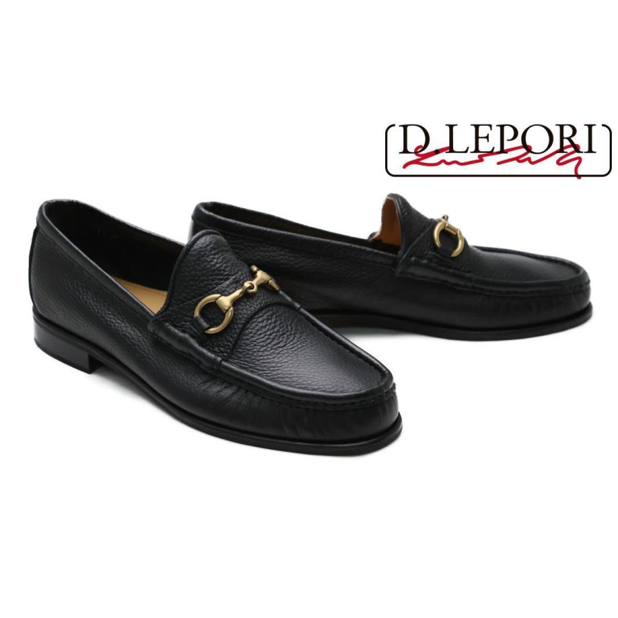 Daniele Lepori ダニエルレポリ メンズ カジュアルシューズ ビットローファー ブラックGDビット イタリア製 D.Lepori ...