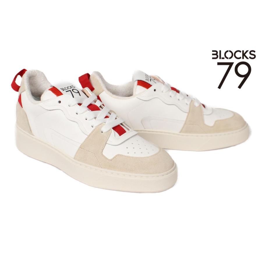 ブロックス79 メンズ スニーカー ホワイトレッド BLOCKS79 amik-70i whrd : Queen Classico Yahoo!ショップ - 通販 - Yahoo!ショッピング