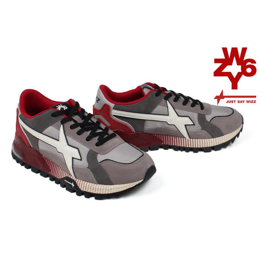 W6YZ(シューズ) ウィズ メンズ スニーカー ブリーズエム グレー/レッド W6YZ brm241-1b77 i : Queen Classico Yahoo!ショップ - 通販 ...