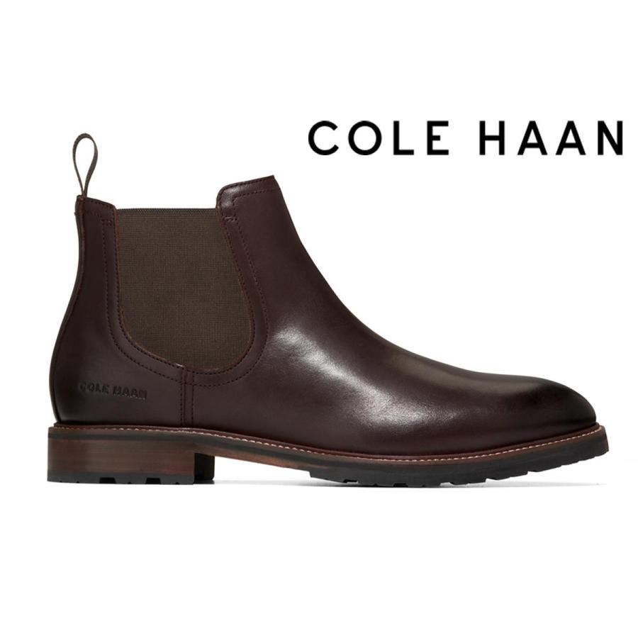 COLE HAAN コールハーン / メンズ カジュアルシューズ c37580i バークシャー ラグ チェルシー ブーツ マデイラ/トリュフウォーターレジスタント : Queen ...