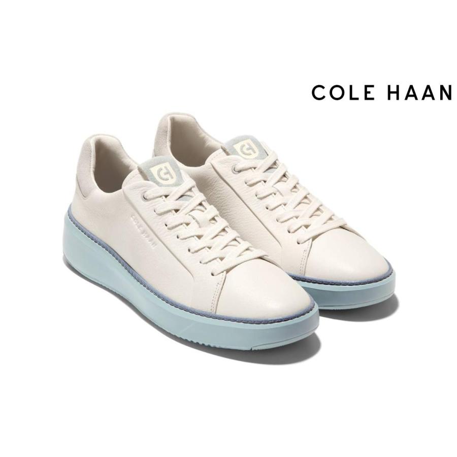COLE HAAN コールハーン メンズ スニーカー グランドプロトップスピンスニーカー アイボリー/ブルー/グレー c38351i : Queen Classico Yahoo!ショップ ...