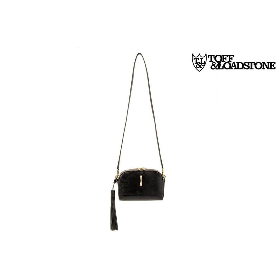 トフ＆ロードストーン バッグ レヴュー リザード ショルダーバッグ ブラック 国産(日本製) TOFF & LOADSTONE r97-41303 bk : r97-41303bk ...