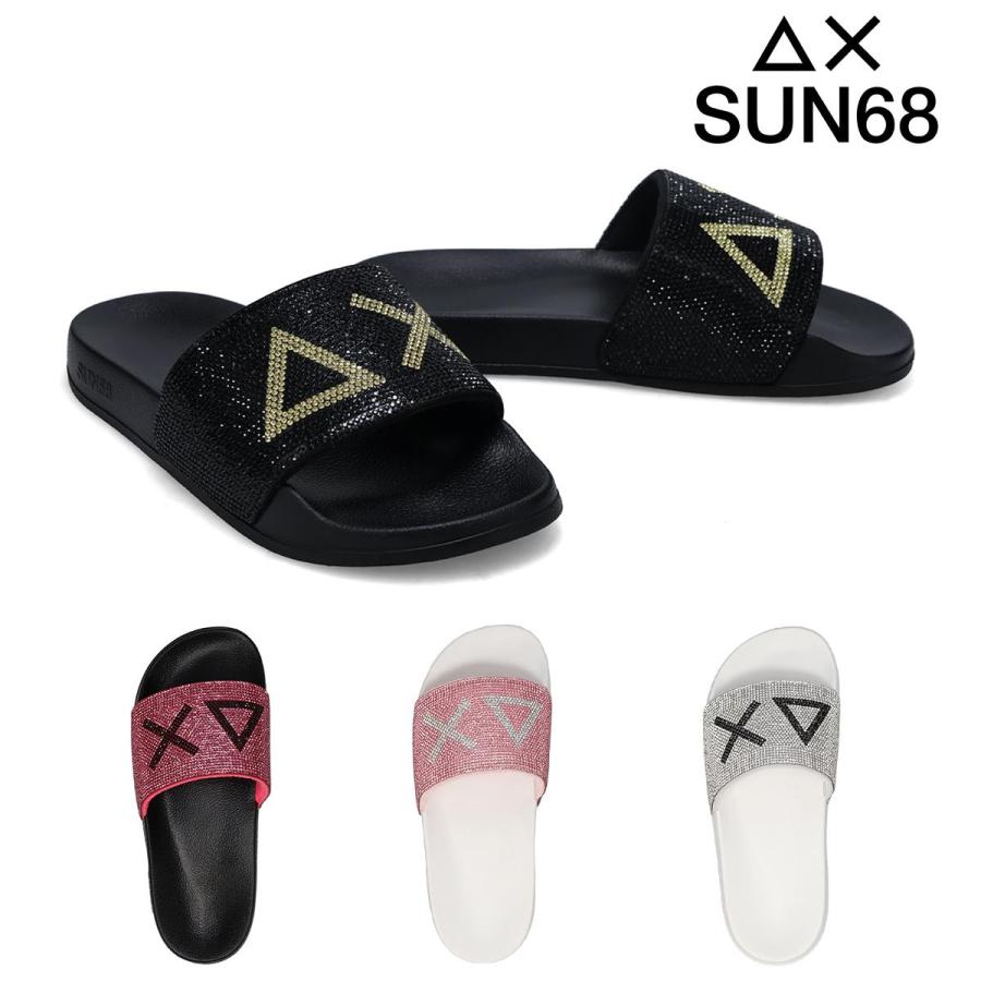 SUN68 サンシックスティーエイト レディース スリッパロゴストラス sun250-x205l : Queen Classico Yahoo!ショップ - 通販 - Yahoo!ショッピング