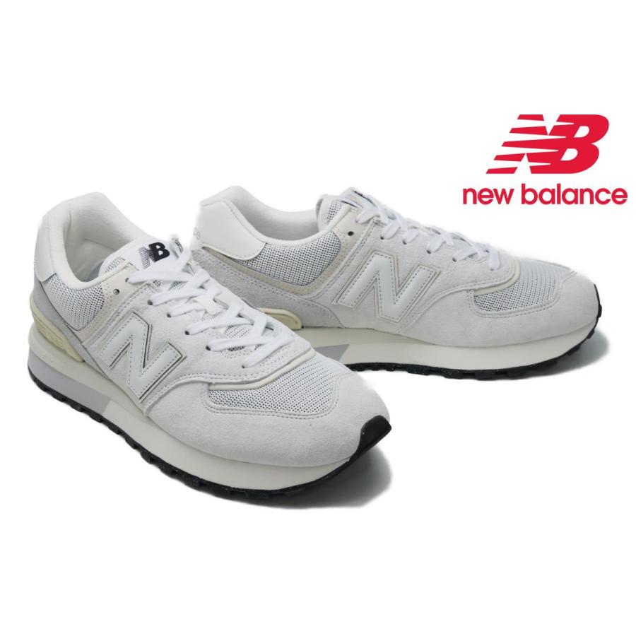 New Balance ニューバランス メンズ スニーカー U574 Legacy GL ホワイト balance u574lggld wh ...