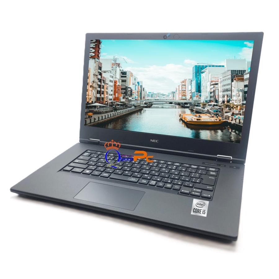 NEC 90日保証 中古ノートパソコン Microsoft オフィス2021付き 第10世代 Core i5-10210U, 16GB メモリ ...