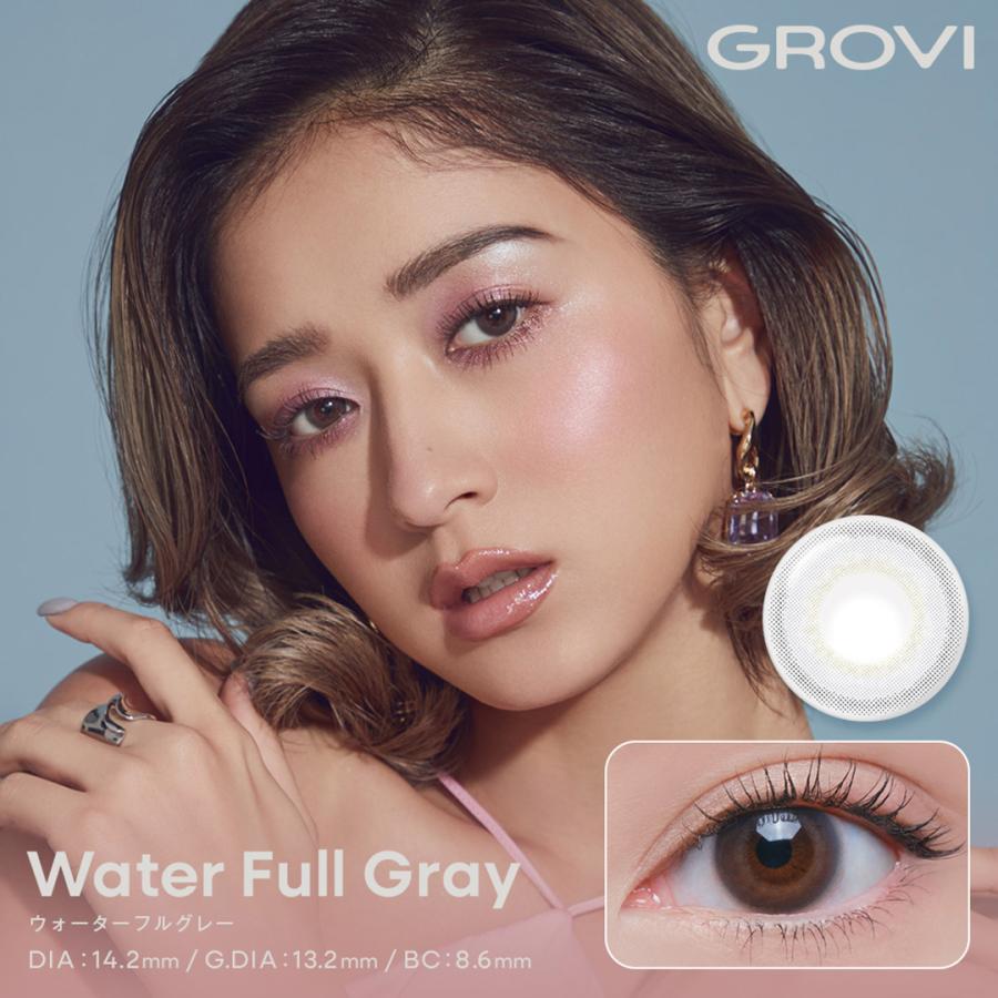 grovi グロヴィー(1箱10枚入り)( 池田美優 みちょぱ カラコン カラーコンタクト ワンデー 人気 1day 度あり 度なし ...