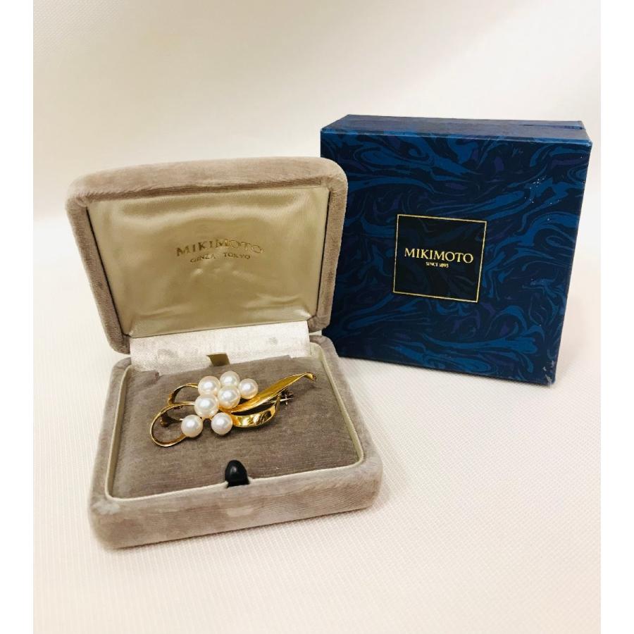 MIKIMOTO ミキモト K18 パール 7P ブローチ 6.0mm-7.0mm玉 qoj.YK719 : QUEEN OFF Yahoo!ショッピング店 - 通販 - Yahoo!ショッピング