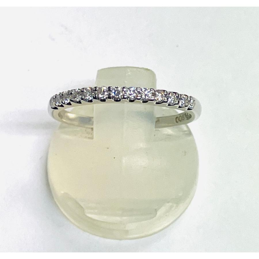 PT900 ハーフエタニティー ダイヤリング D0.23 11号 qoj.YW104 : QUEEN OFF Yahoo!ショッピング店 - 通販 - Yahoo!ショッピング