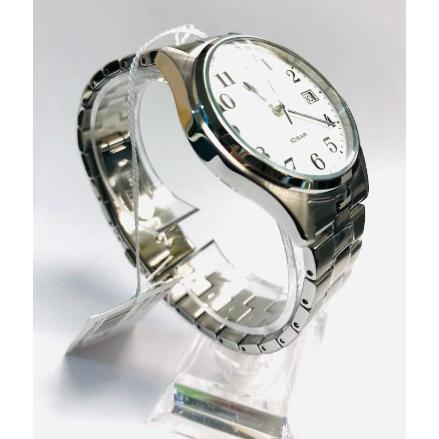 SEIKO ALBA 10BAR VJ42-KDG0 SS×ホワイト盤 メンズ腕時計 新品 qow.YLJ04 : QUEEN OFF ...