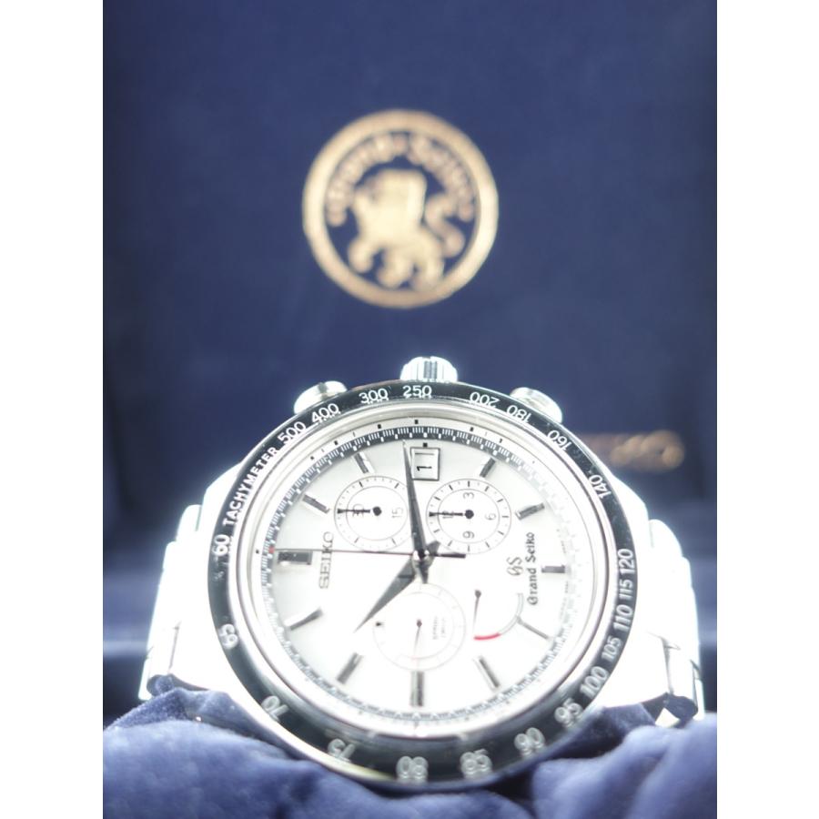 Grand Seiko グランドセイコー9RスプリングドライブクロノグラフマスターショップモデルSBGB001(9R84-0AA0)新品仕上げ ...
