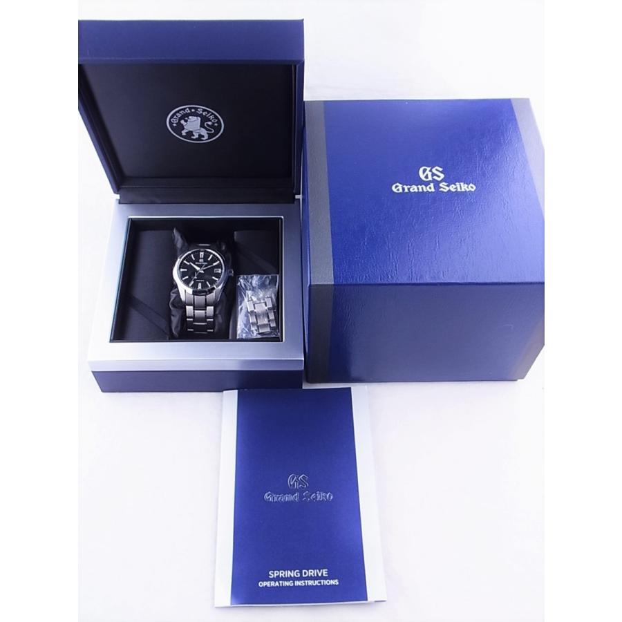 Grand Seiko グランドセイコースプリングドライブマスターショップ限定モデルブラック文字盤SBGA241中古 : クエリ ヤフー店 ...