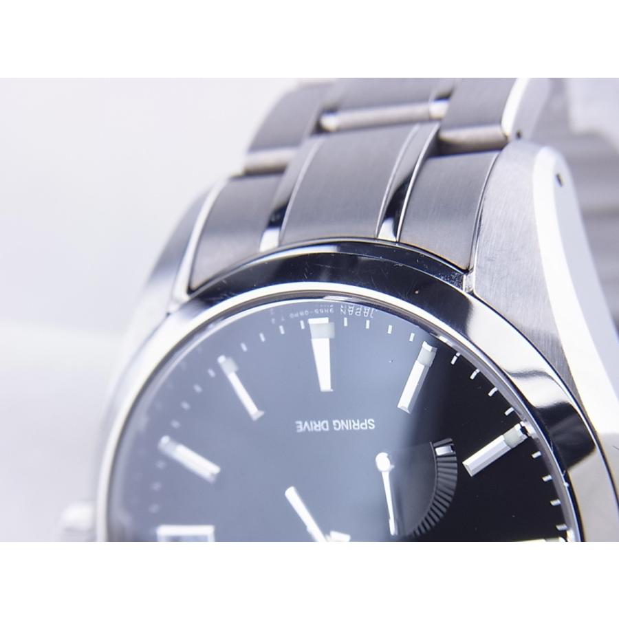 Grand Seiko グランドセイコースプリングドライブマスターショップ限定モデルブラック文字盤SBGA241中古 : クエリ ヤフー店 ...