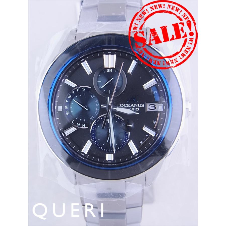 OCEANUS カシオオシアナスブルー文字盤OCW-S4000D-1AJF新品 : クエリ ヤフー店 - 通販 - Yahoo!ショッピング