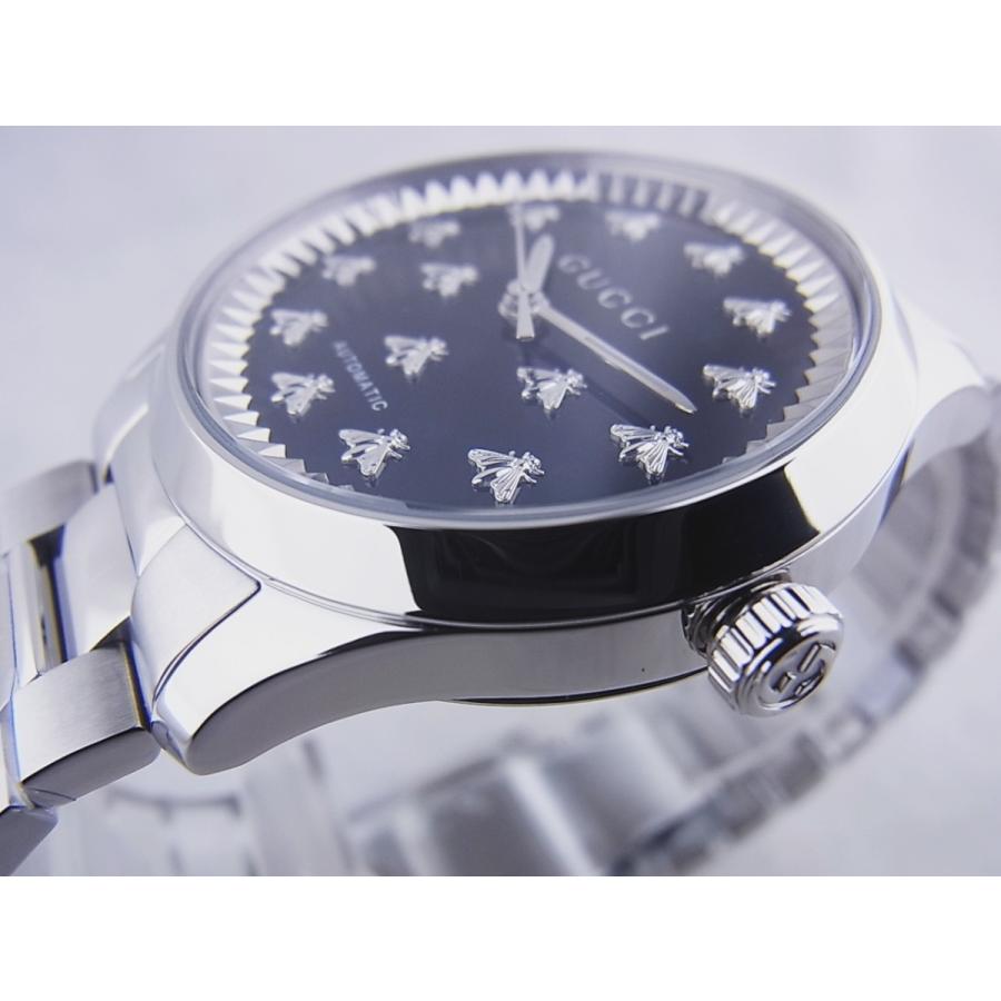 GUCCI グッチ Gタイムレス オートマティック ブラック文字盤YA1264130新品 : クエリ ヤフー店 - 通販 - Yahoo!ショッピング