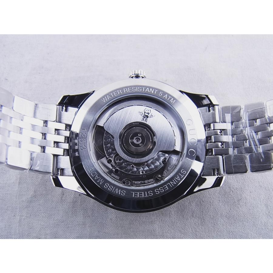 GUCCI グッチ Gタイムレス オートマティック ブラック文字盤YA126353新品 : クエリ ヤフー店 - 通販 - Yahoo!ショッピング