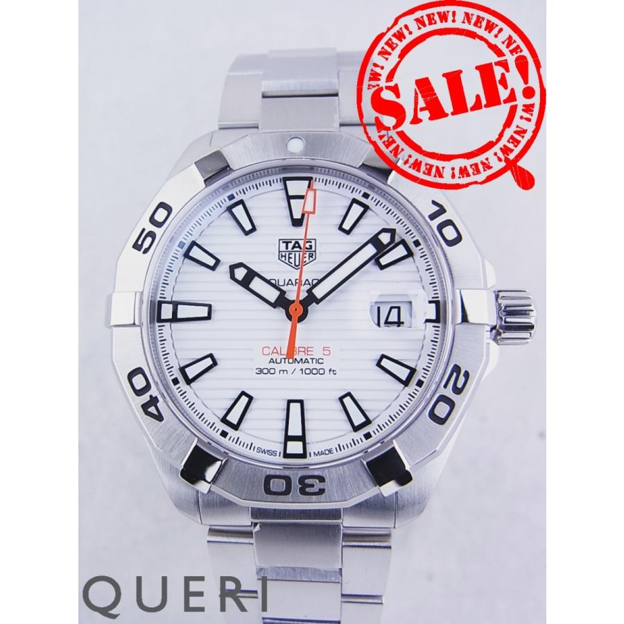 アクアレーサー タグホイヤーアクアレーサーキャリバー5ホワイト文字盤WBD2111.BA0928新品 : クエリ ヤフー店 - 通販 ...