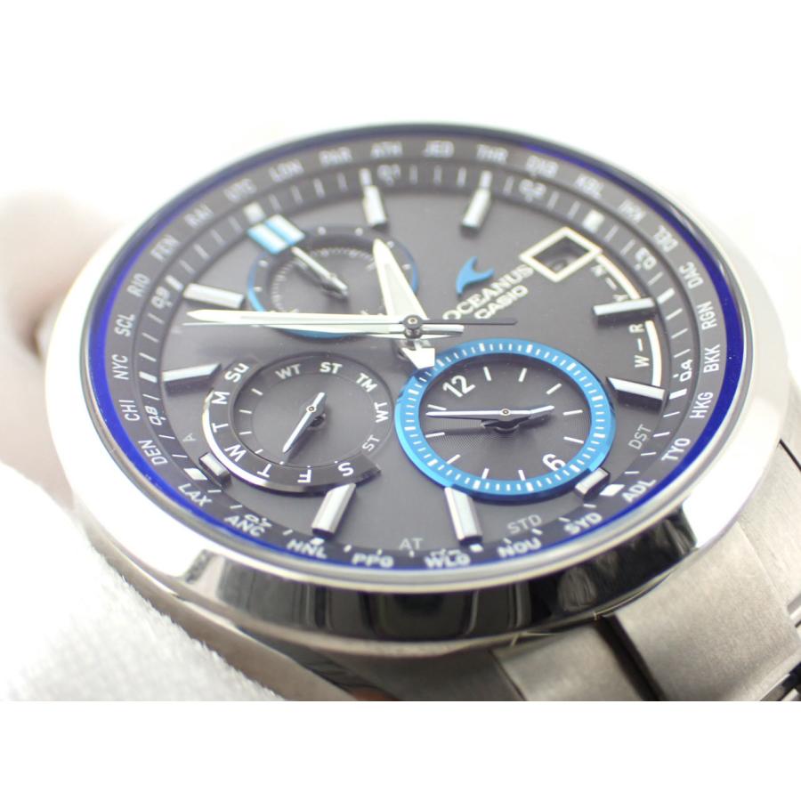 OCEANUS カシオ オシアナス クラシックライン 電波ソーラー チタンモデル OCW-T2600-1AJF 中古 : クエリ ヤフー店 ...